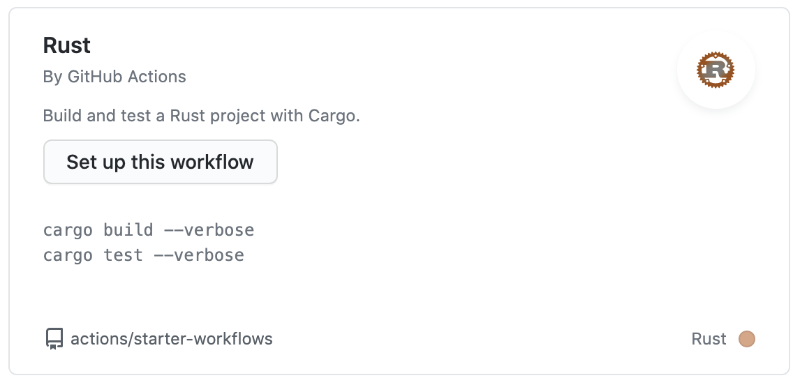 GitHub Actions で、Rust のプロジェクトをテストする: ある nakagami の日記